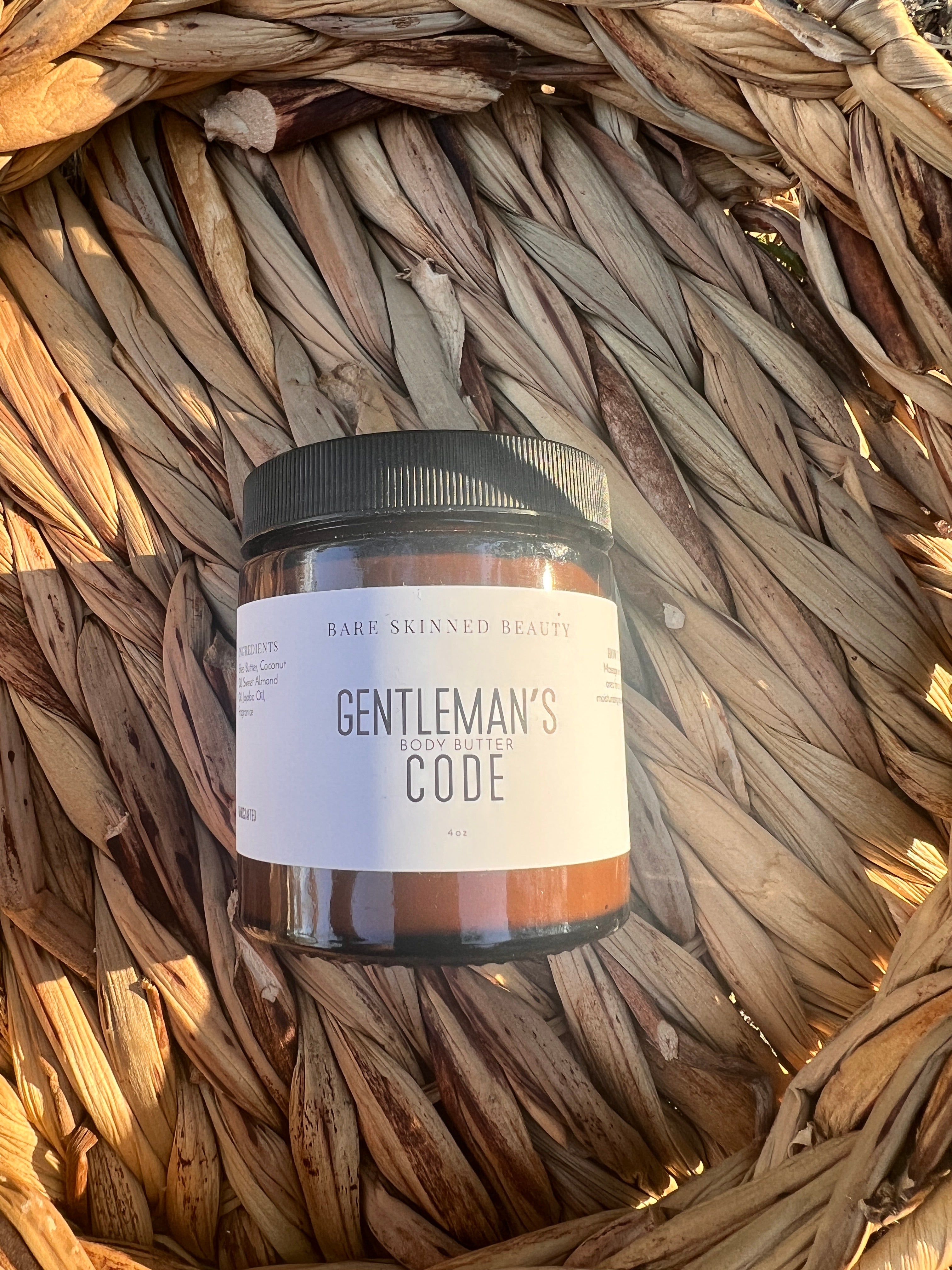 Gentleman's Code Body Butter – Bare Skinned Beauty